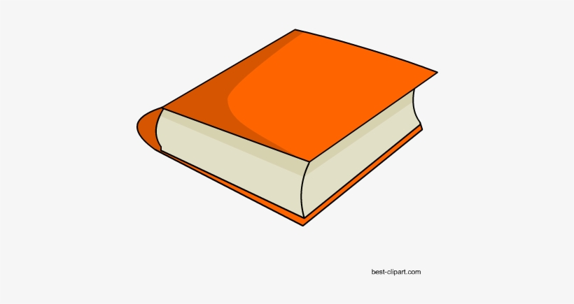 Free Orange Book Clipart - Clipart Orange Book PNG Image | Transparent ...