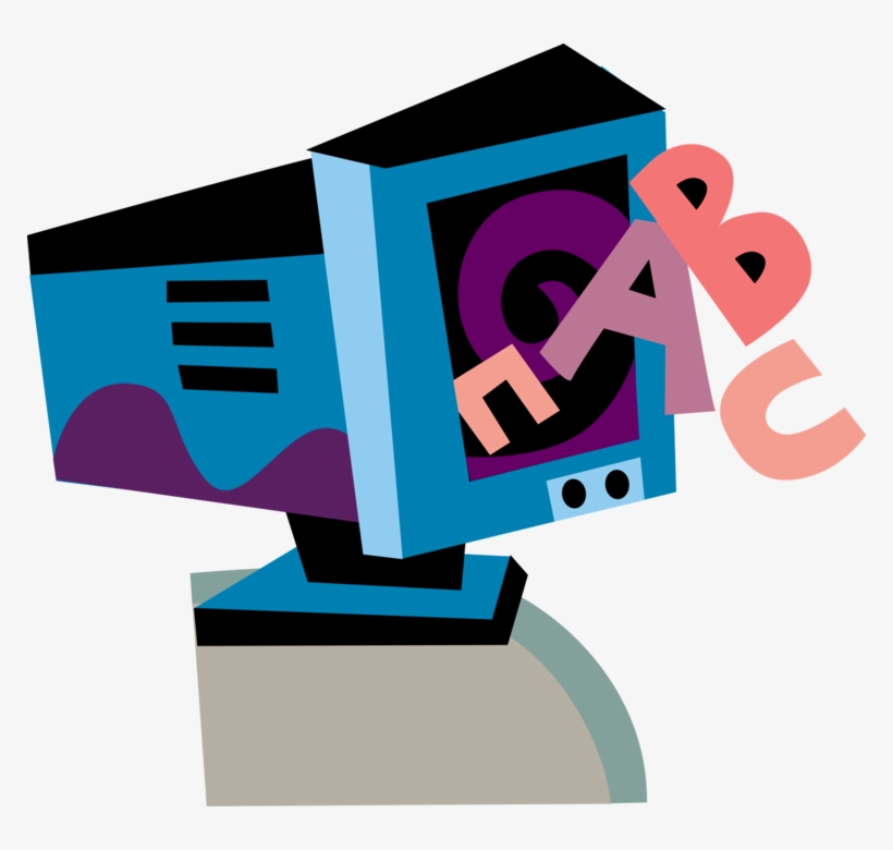 Teaching Literacy Reading Via Computer - Education PNG Image ...