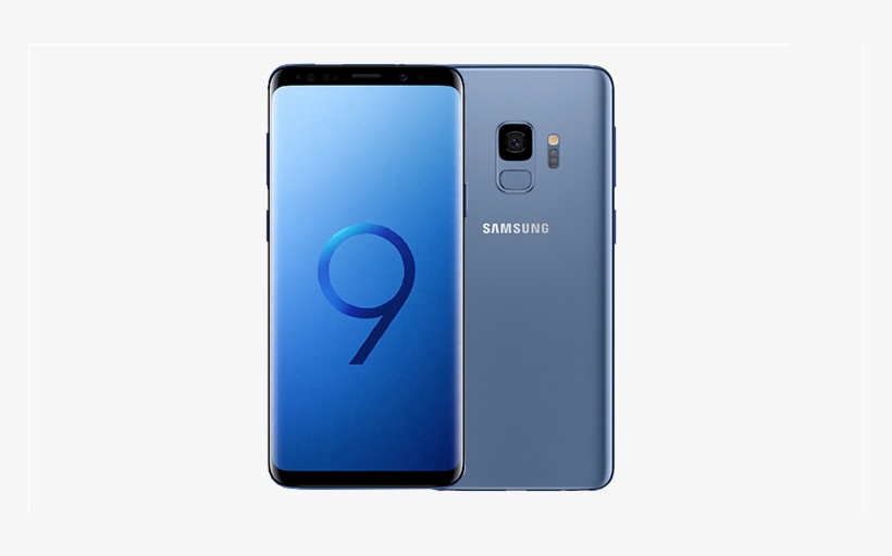 Galaxy S9 - Coral Blue - Samsung Galaxy S9+ PNG Image | Transparent PNG ...