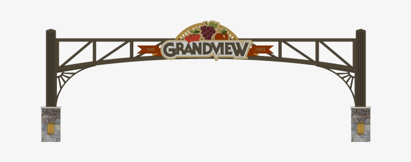 Welcome To The City Of Grandview, Washington - Grandview Wa Sign PNG ...