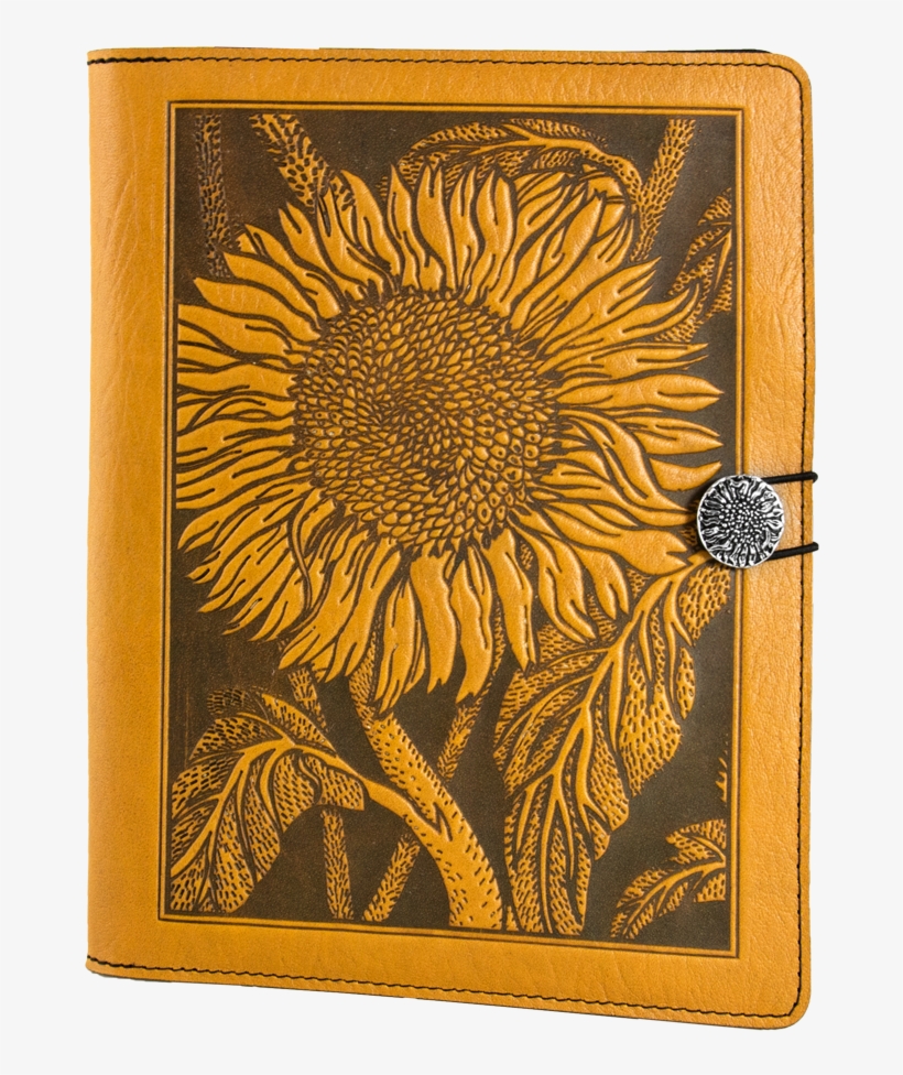 2, 3 & 4) - Sunflower Leather Composition Notebook PNG Image ...