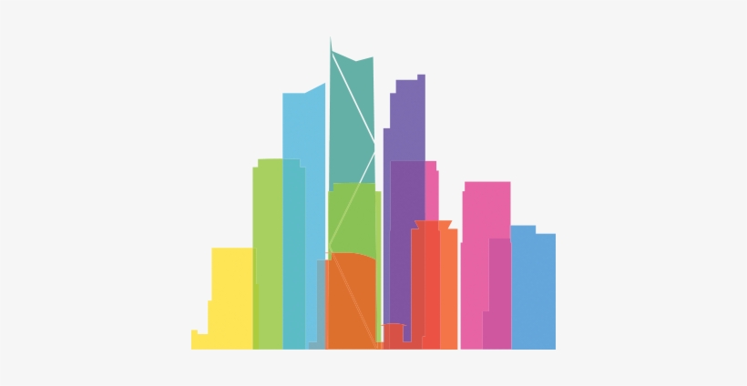 Colored Buildings Icon PNG Image | Transparent PNG Free Download on SeekPNG