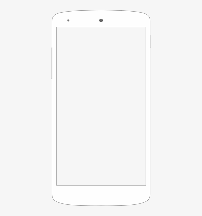Download Android Phone Frame - White Android Tablet Png | Transparent ...