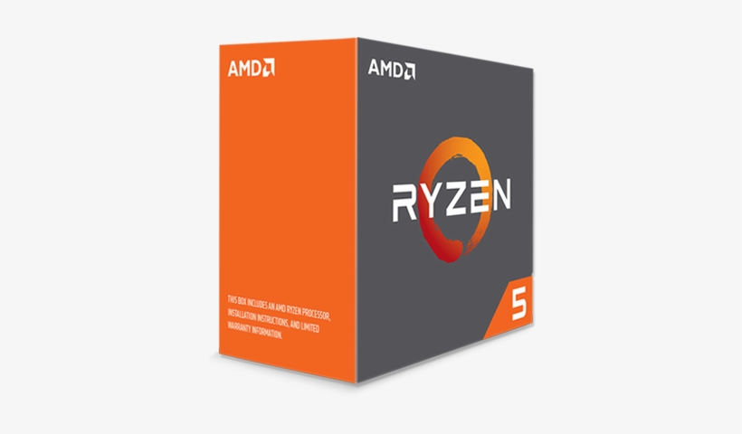 Ryzen™ 5 1600x Processors - Amd Ryzen 5 1600x Am4 Cpu PNG Image ...