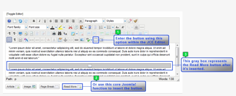 Select One Of Them And You Will See A Large Gray Box - Joomla Intro ...