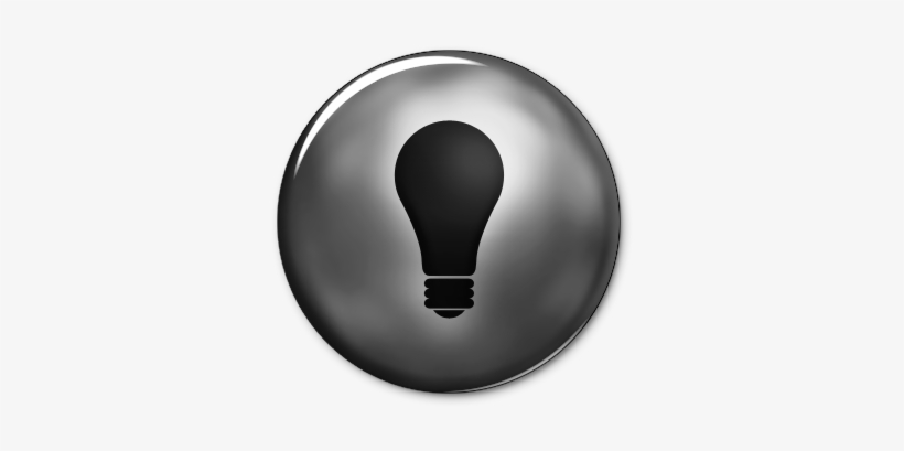 Icon Bulb Off - Light Bulb Button Png PNG Image | Transparent PNG Free ...