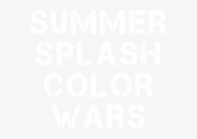 Summer Splash Color Wars Words - Tiff Logo White PNG Image ...