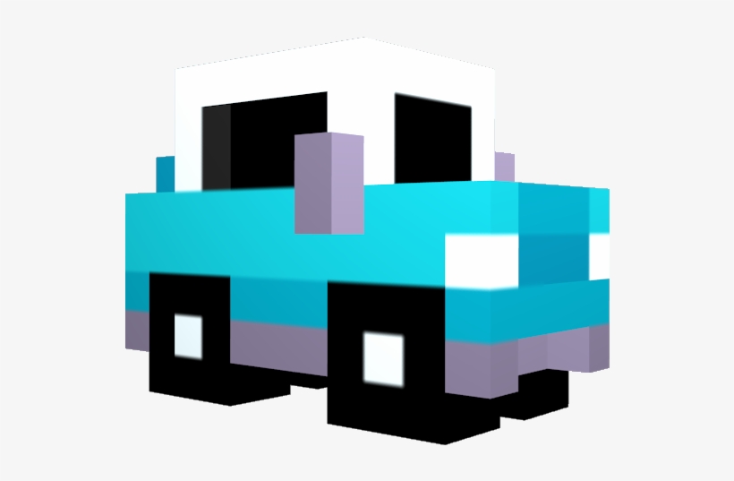 Download Crossy Road Wiki - Crossy Road Blue Car | Transparent PNG ...