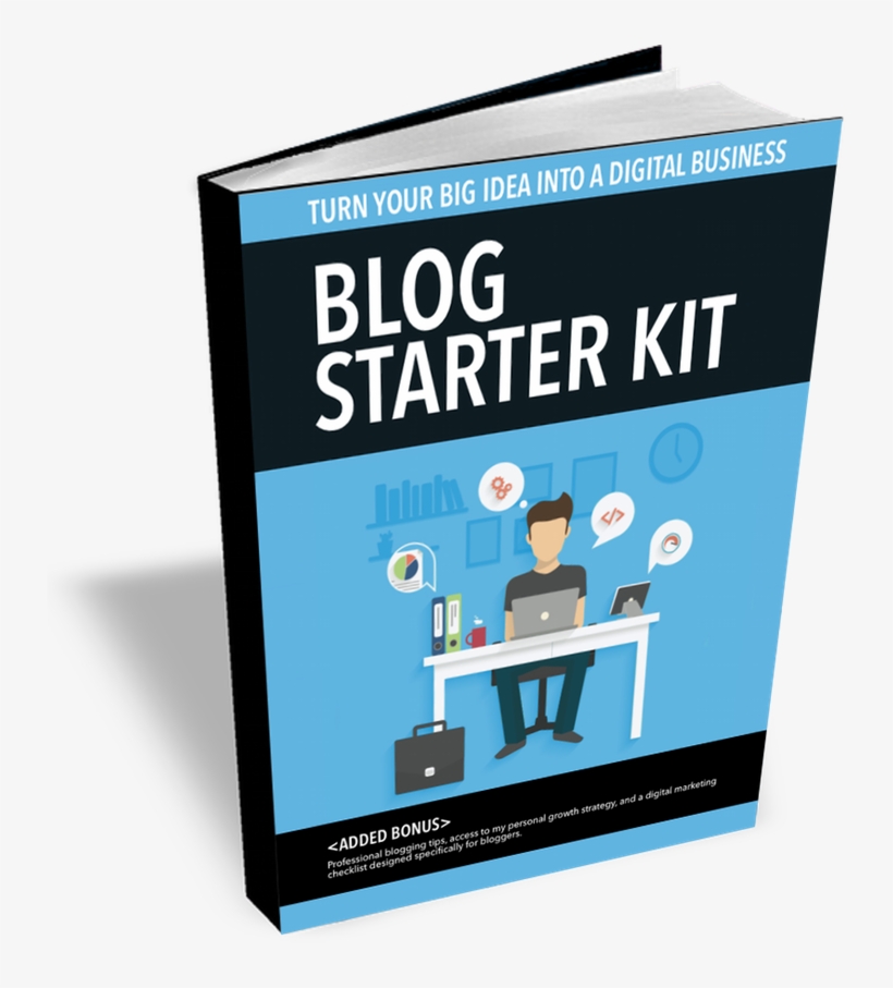 Your Copy Of The Blog Starter Kit Is On Its Way - Poster PNG Image ...