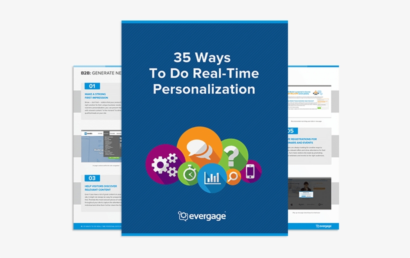 35 Ways To Do Real-time Personalization - Ebook Transparent Png PNG ...