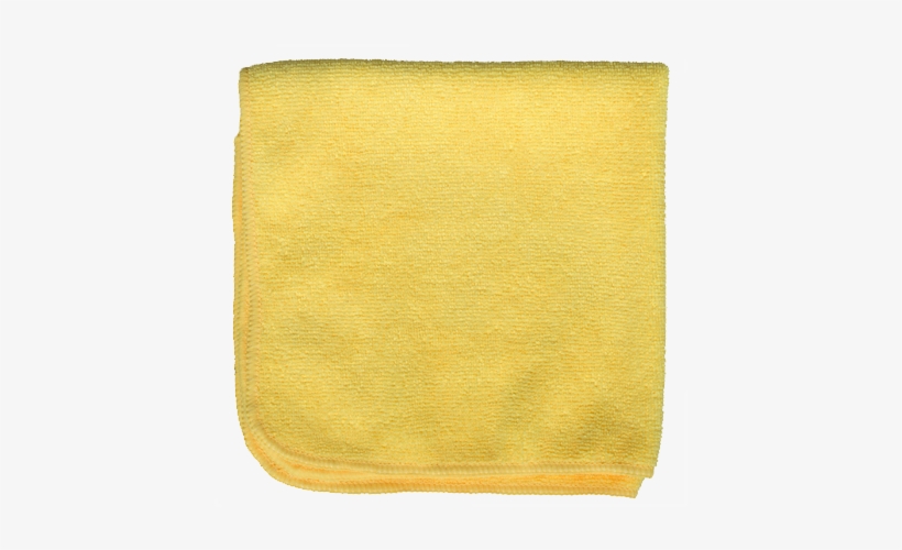 Image Of Yellow Microfiber Cloth - Yellow PNG Image | Transparent PNG ...