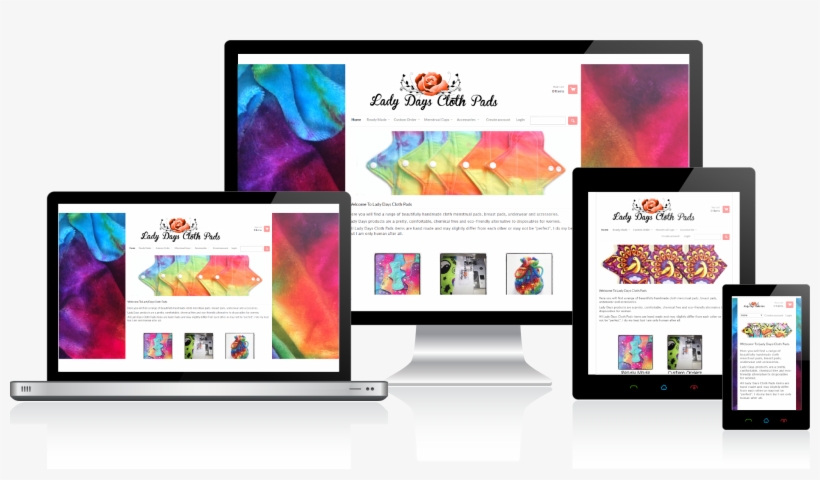 Shopify E-commerce Website Design - Mobile Friendly Website Png PNG ...