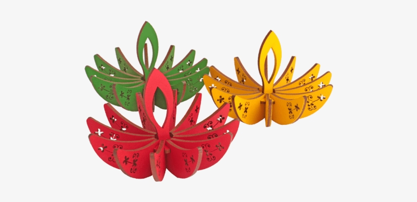 Diya Triad Side Min - Diya Png PNG Image | Transparent PNG Free ...