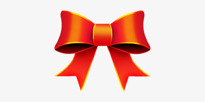 Clipart Of Red Christmas Bow