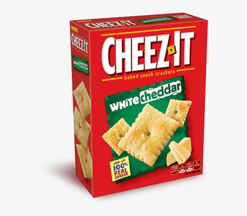 Cheez-it® White Cheddar Crackers - White Cheddar Cheez Its PNG Image ...