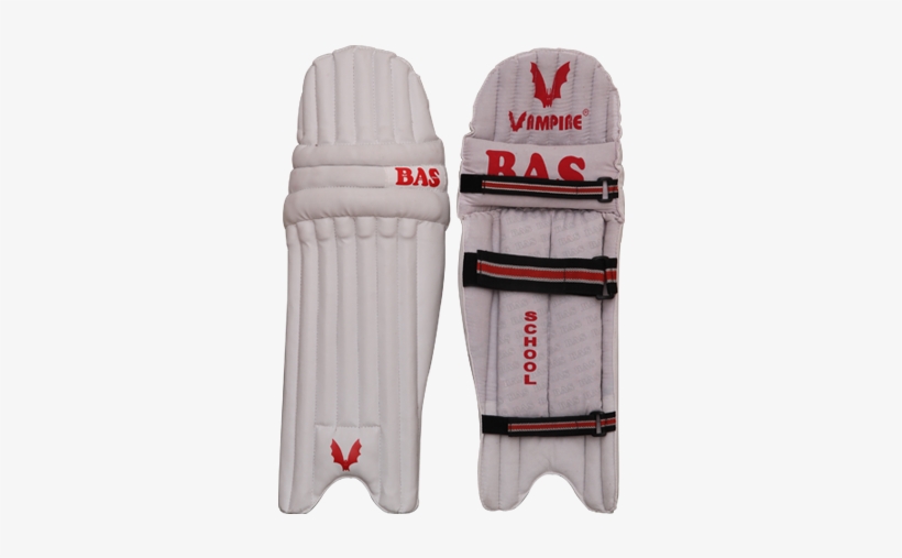 Bas Vampire School Batting Legguards - Bas School Batting Pads PNG ...