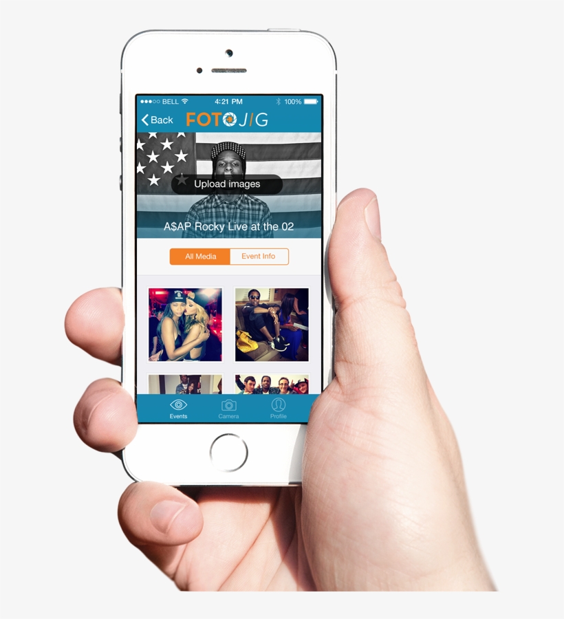 Hero Phone And Hand - Asap Rocky Music Decorative Print Wall Poster ...