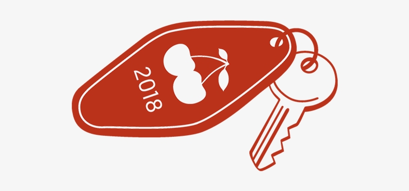 Roomkey-red Sm - Room Key PNG Image | Transparent PNG Free Download on ...