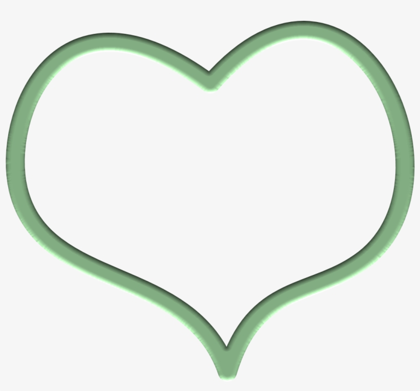 Green Heart Outline