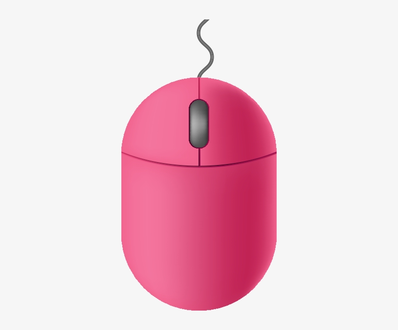 Download Mouse Icon Pink - Mouse Computer Clipart Pink | Transparent ...