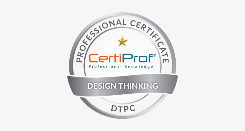 Design Thinking Professional Certificate Certiprof - Partner Certiprof Png PNG Image ...