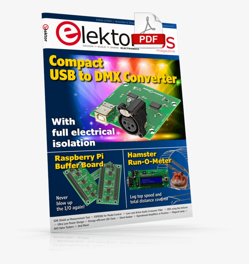 Elektor Magazine En November/december 2018 - Elektor PNG Image ...