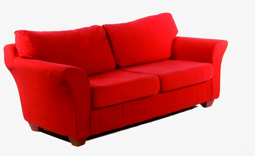 Red Sofa 2 To Home And Interior Property Plan With - Couch PNG Image ...