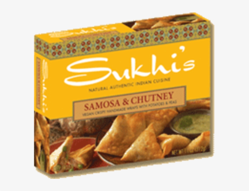 Sukhi's Potato Samosa With Cilantro Chutney - Sukhi's Potato Samosas ...