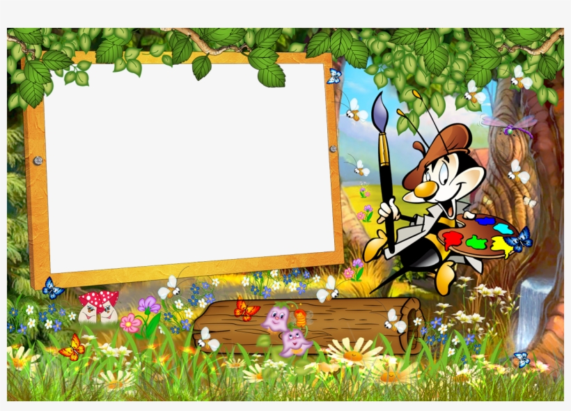 Cartoon Photo Frame Png PNG Image | Transparent PNG Free Download on ...