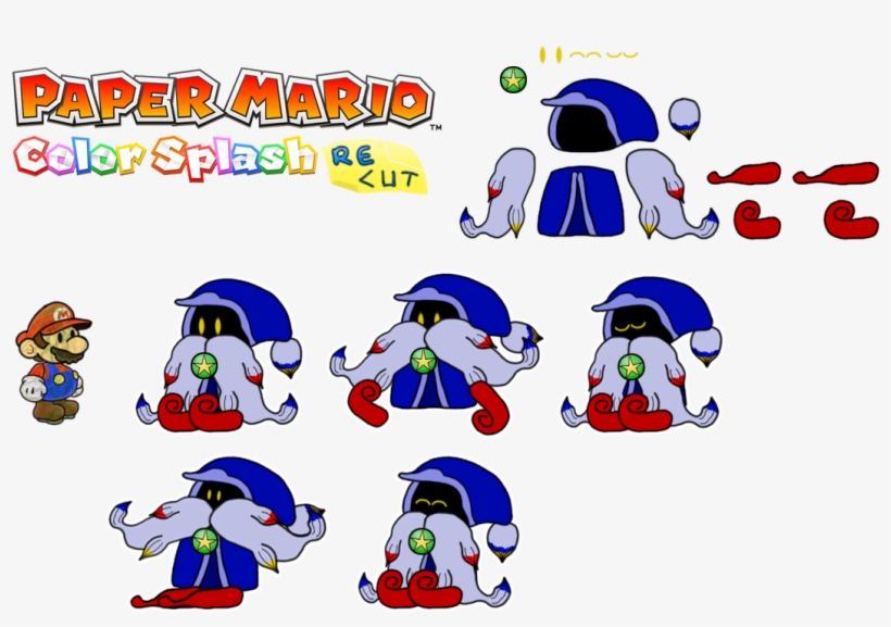 Prelude To The Recolored Paper Tale - Paper Mario Colour Splash Wii U ...