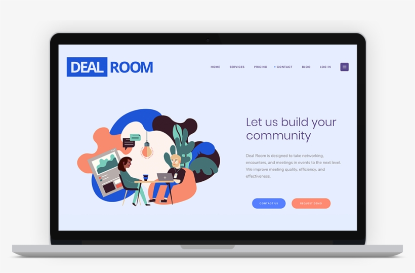 Deal Room Is Web-based And Designed For All Devices - Email PNG Image ...