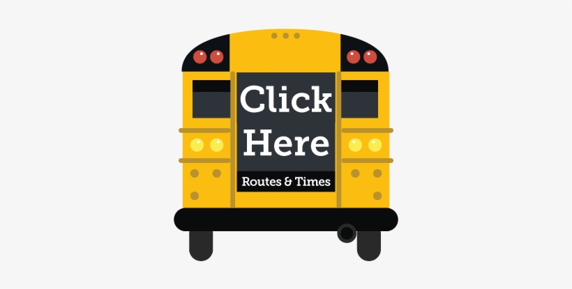 Click Here Button For Routes And Times - School Bus PNG Image ...