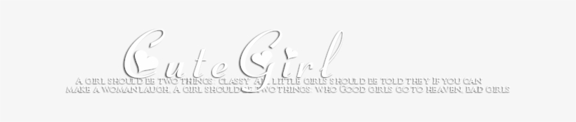 Beautiful Girl Text Png PNG Image | Transparent PNG Free Download on ...