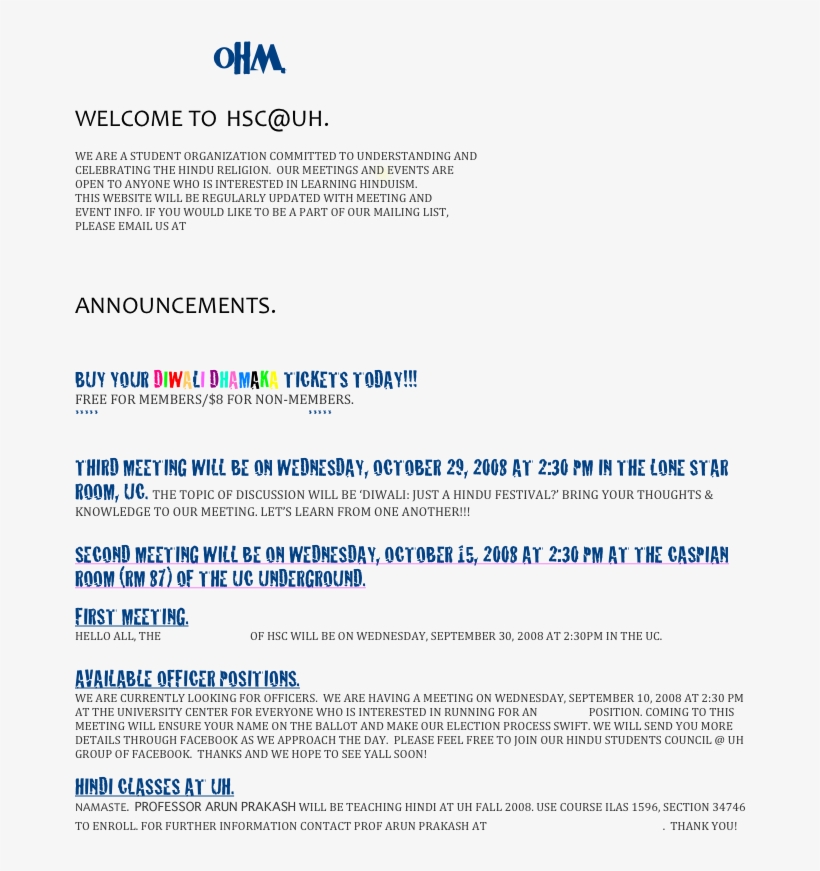 Download Welcome To Hsc@uh - Finalize A Formal Letter | Transparent PNG ...