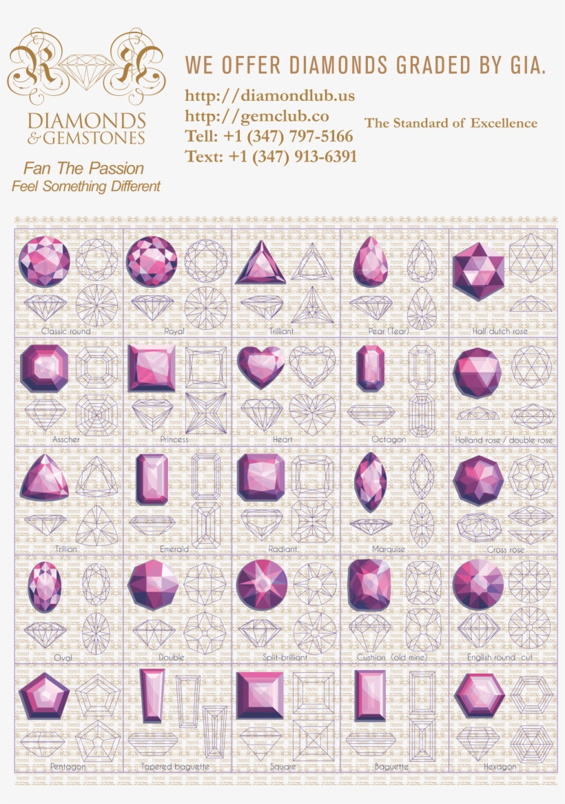 Diamond Shapes Collection PNG Image | Transparent PNG Free Download on ...
