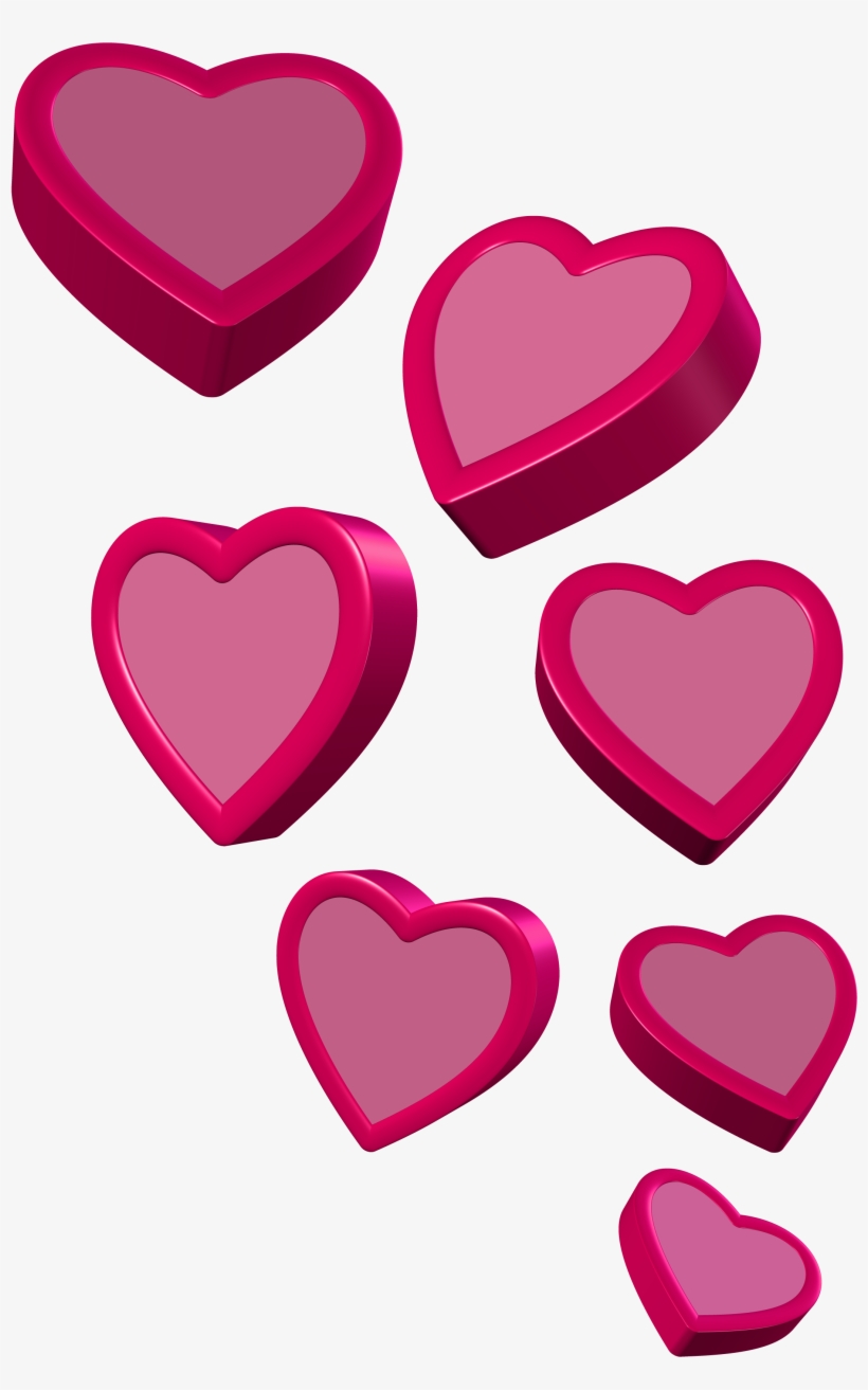 Pink Love Heart Clipart Free