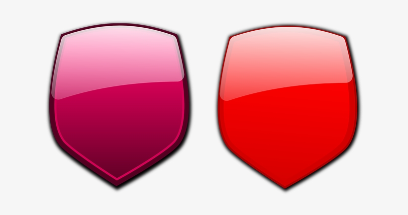 Purple Shields, Protection, Armor, Badge, Glossy, Red, - Shield PNG ...