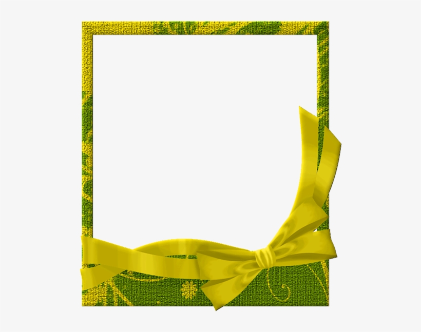 Download Green And Yellow Frame | Transparent PNG Download | SeekPNG