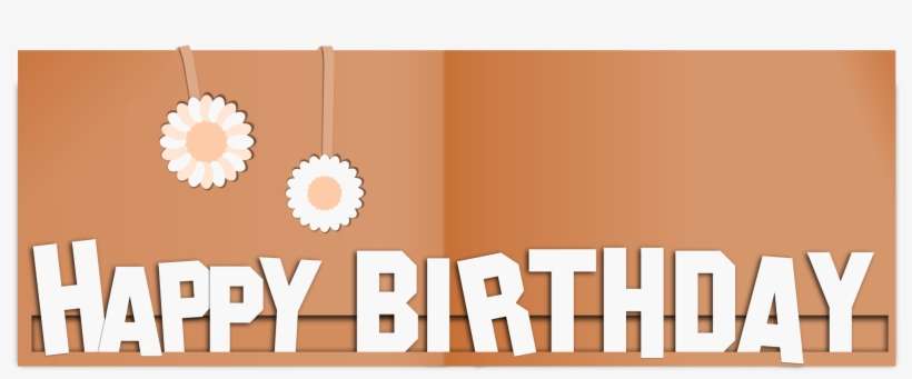 This Free Icons Png Design Of Happy Birthday Paper PNG Image ...