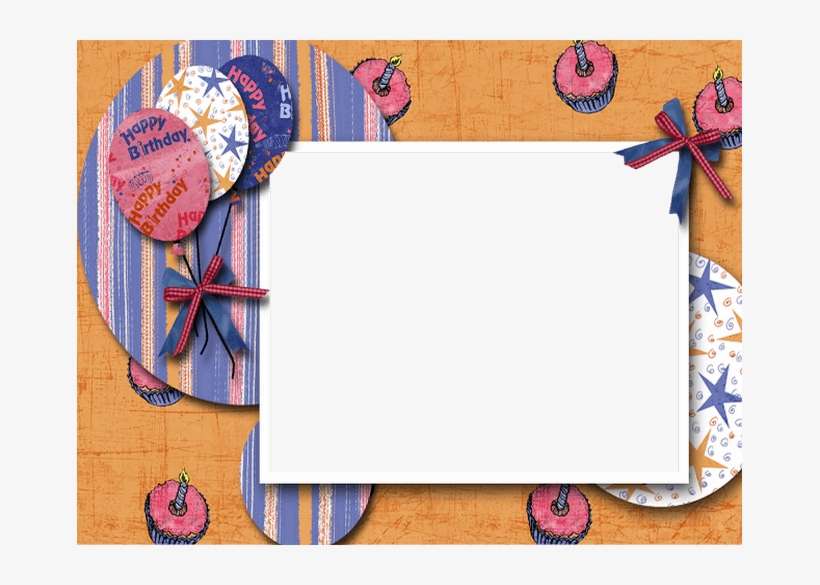 Birthday Collage Frame High Quality Png - Frames For Happy Birthday PNG ...