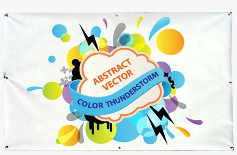 Bright Colour Blast Fun Run Pack - Vector Graphics PNG Image ...