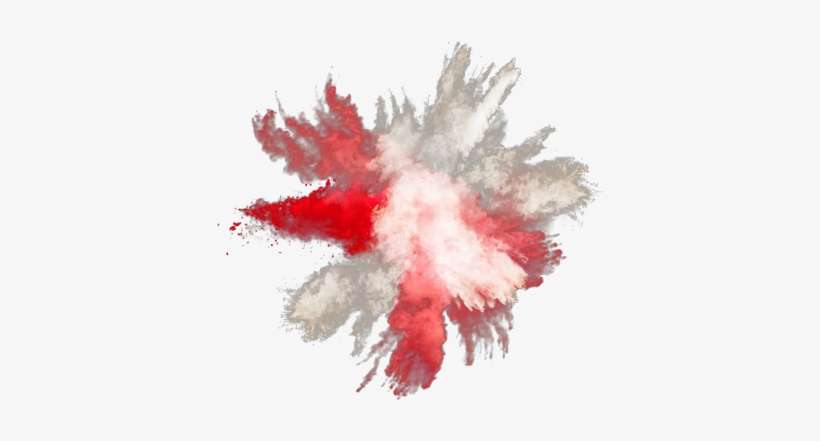 Red Powder Explosion Transparent PNG Image | Transparent PNG Free ...