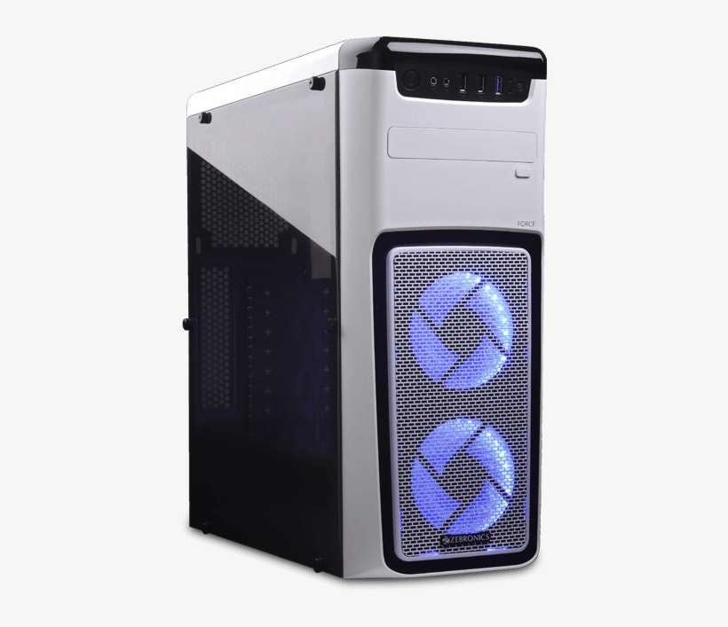 Zebronics Premium Gaming Cabinet Force - Computer Case PNG Image ...