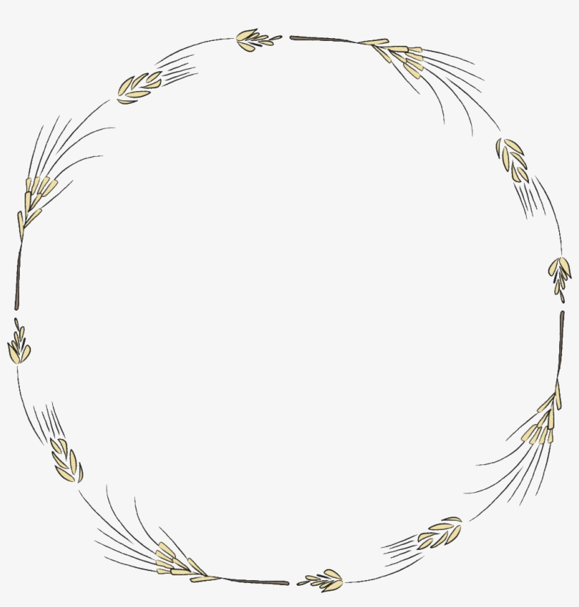 Hand Painted Cartoon Grass Ring Free Buckle Png - Cartoon PNG Image ...