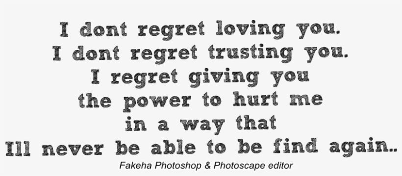 Sad Text Effects - Media PNG Image | Transparent PNG Free Download on ...