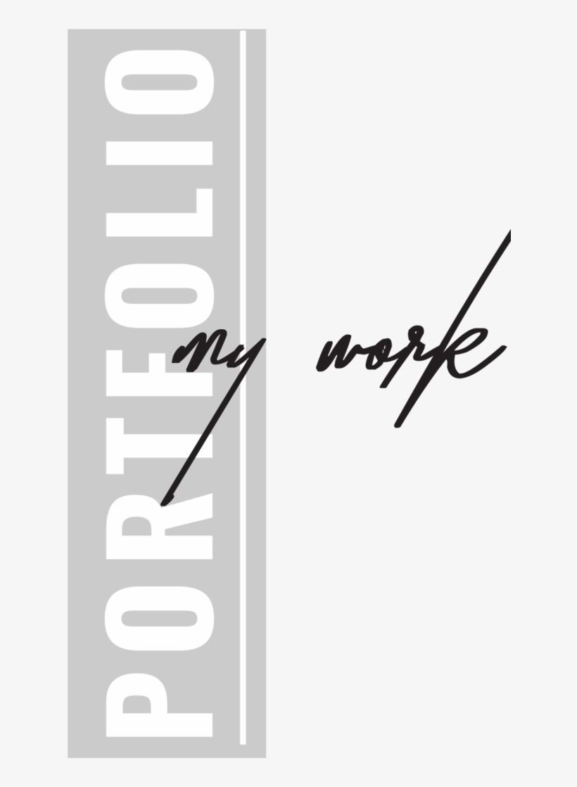 Download Portfolio Text Main - Portable Network Graphics | Transparent ...