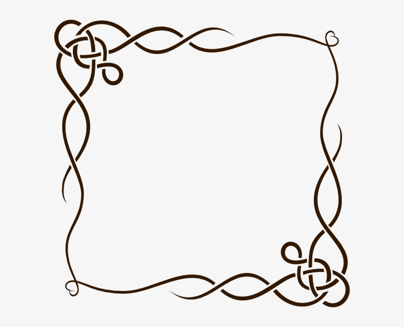 How To Set Use Leafless Vine Frame Svg Vector PNG Image | Transparent ...