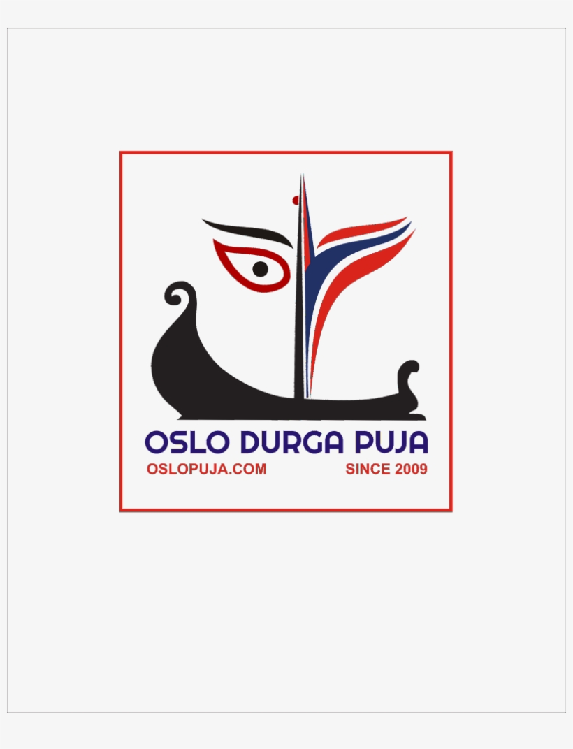 Download Managed By Probasee Bangali - Durga Puja Logo | Transparent ...