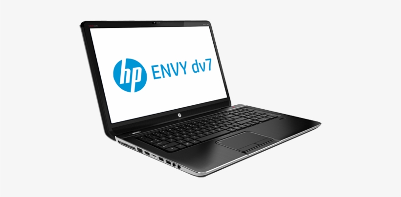 Notebook Pc Core I7 Side View - Hp Envy Dv7 PNG Image | Transparent PNG ...