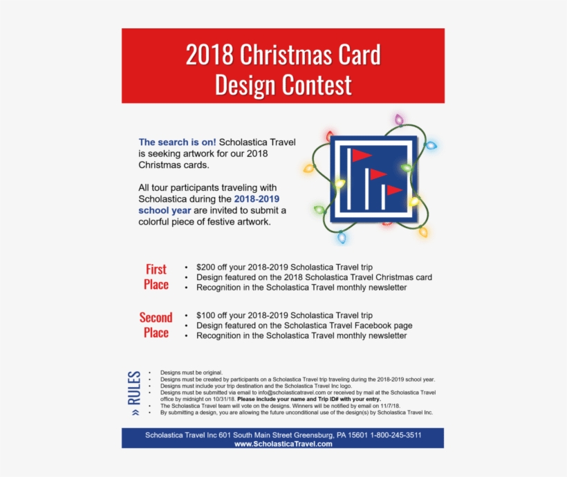 Christmas Card Contest Announcement - Christmas Day PNG Image ...